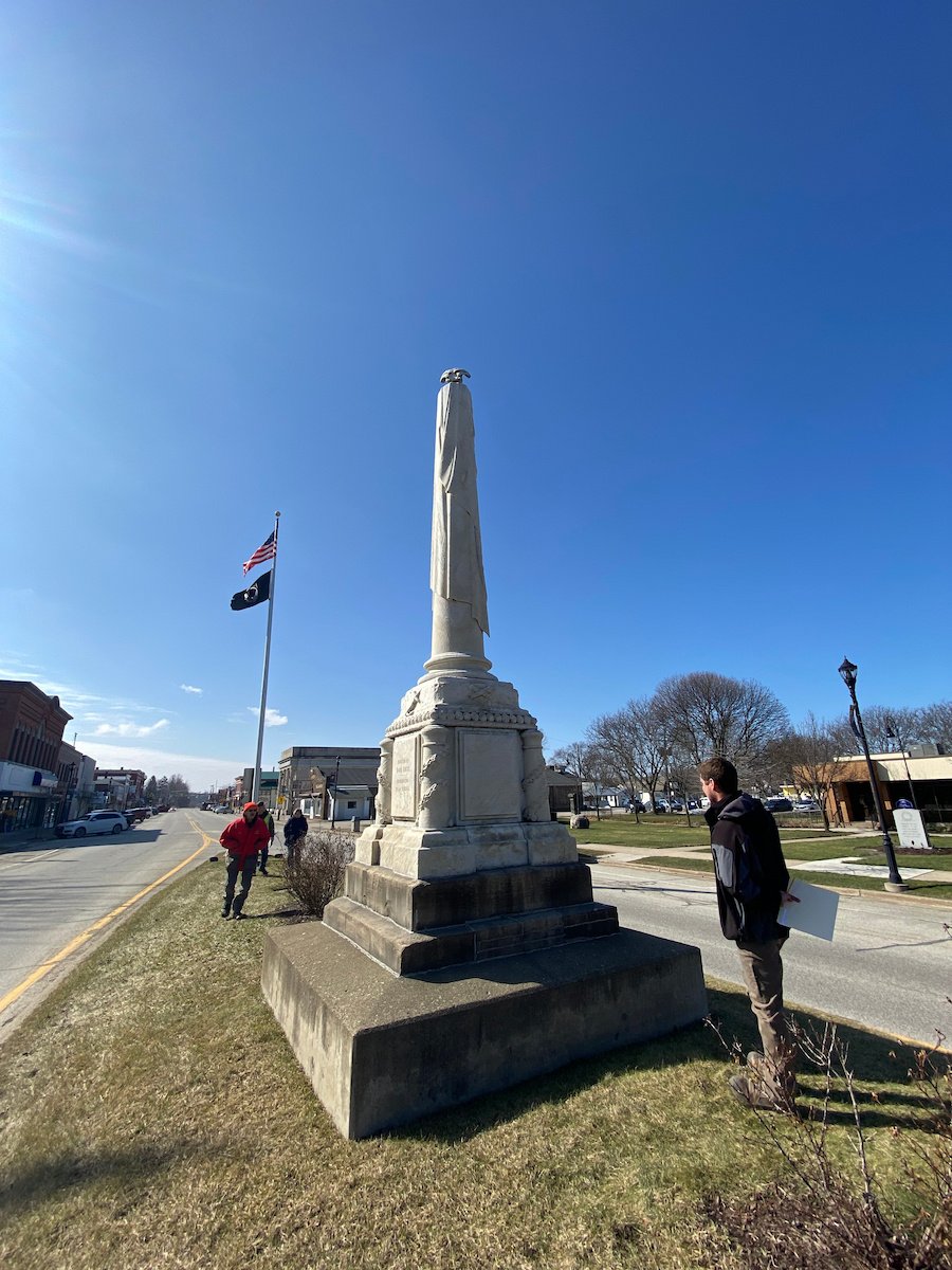 Restoring the Official Dan Rice Monument: Before and Now